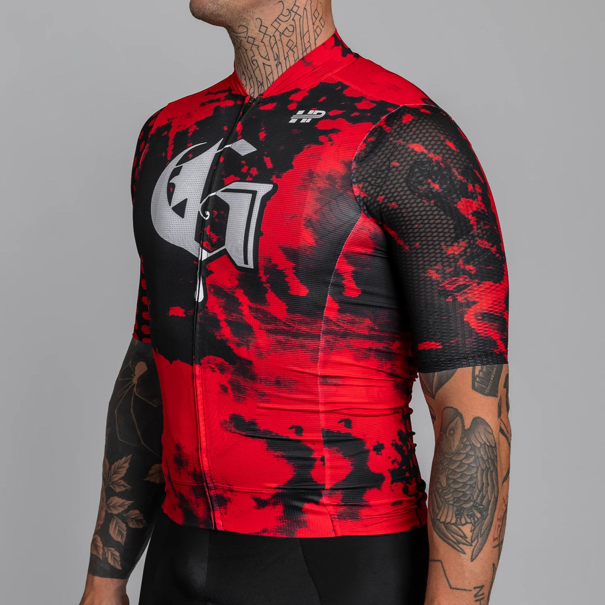Guillotine Blox - Men's Cycling Jersey – THE HEAVY PEDAL
