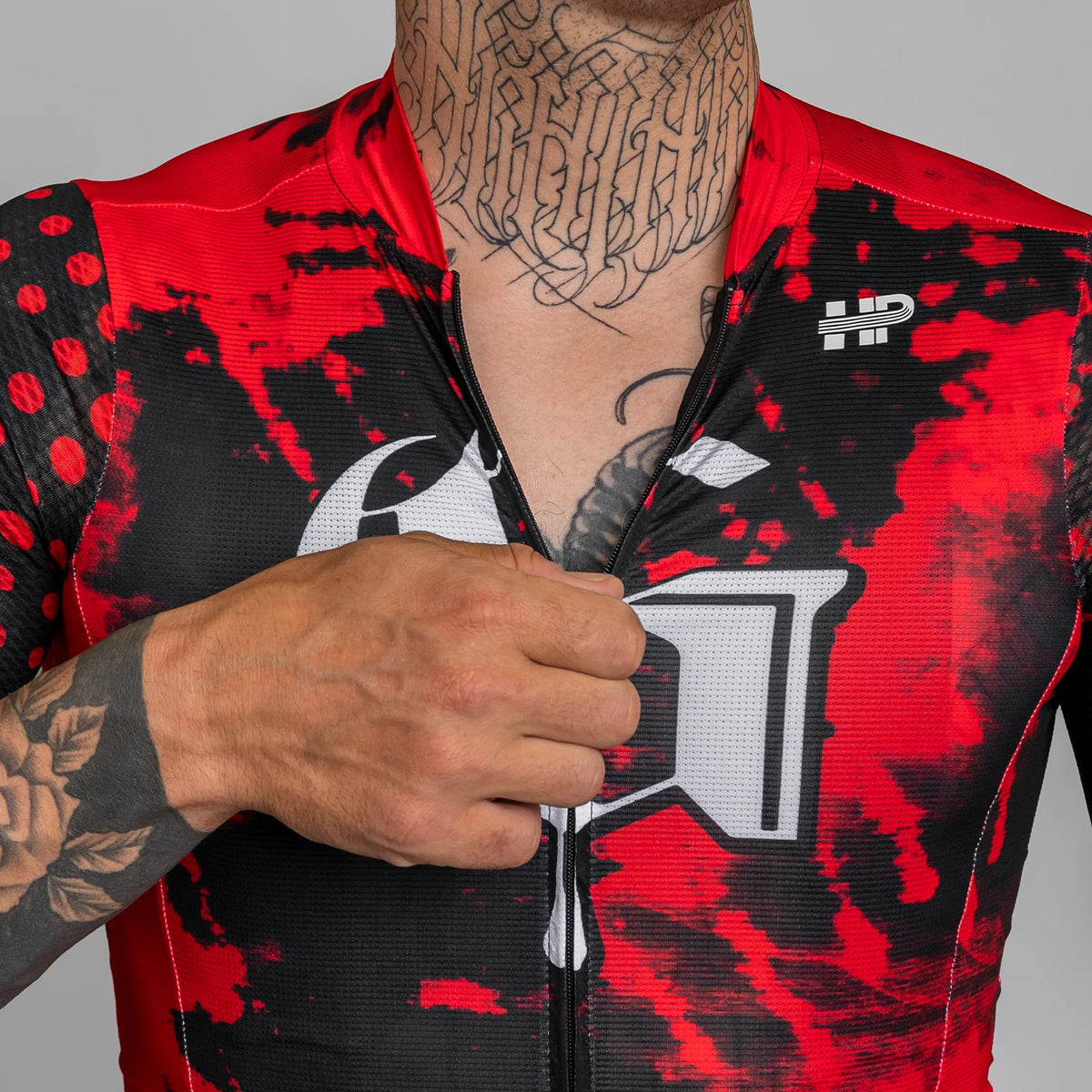 Guillotine Blox - Men's Cycling Jersey – THE HEAVY PEDAL