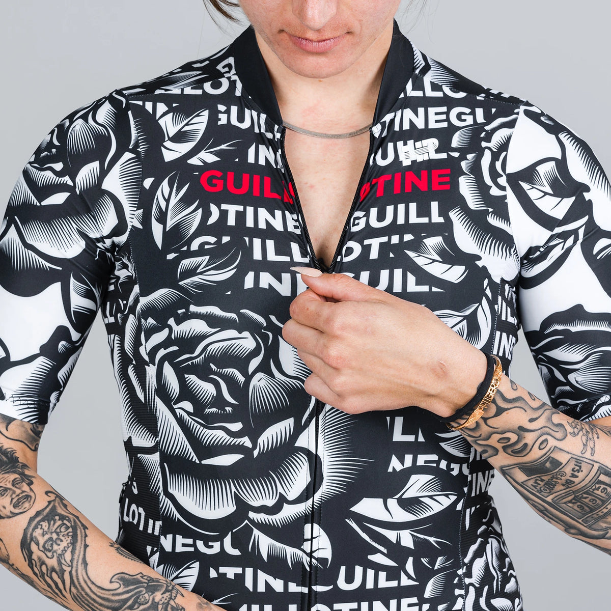 Guillotine BLOX - Women's Cycling Jersey – THE HEAVY PEDAL